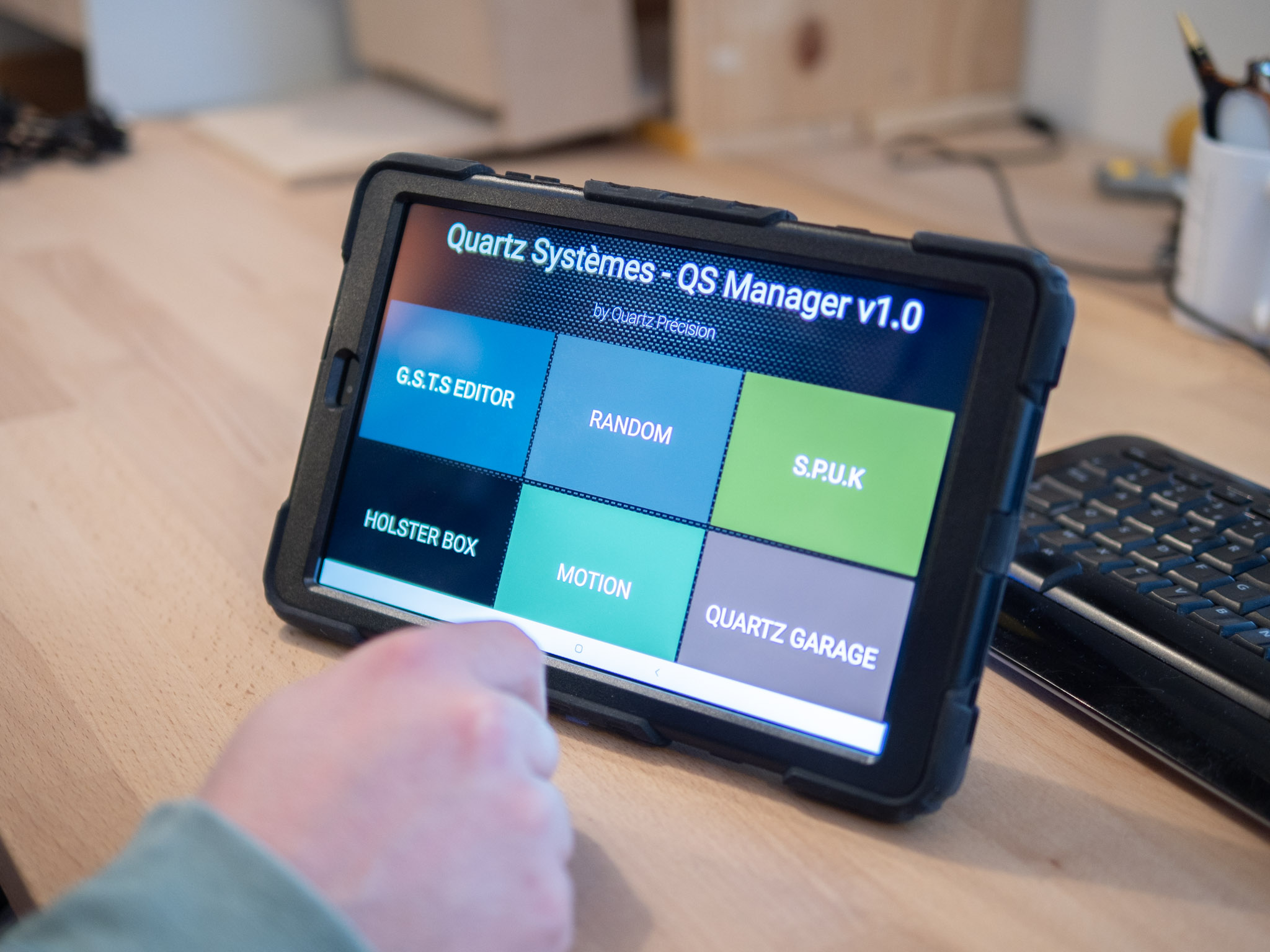 Application QS-MANAGER